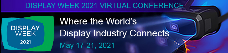 SID Display Week 2021 Virtual Conference | 発表等 | 技術・開発 | 株式会社ブイ・テクノロジー